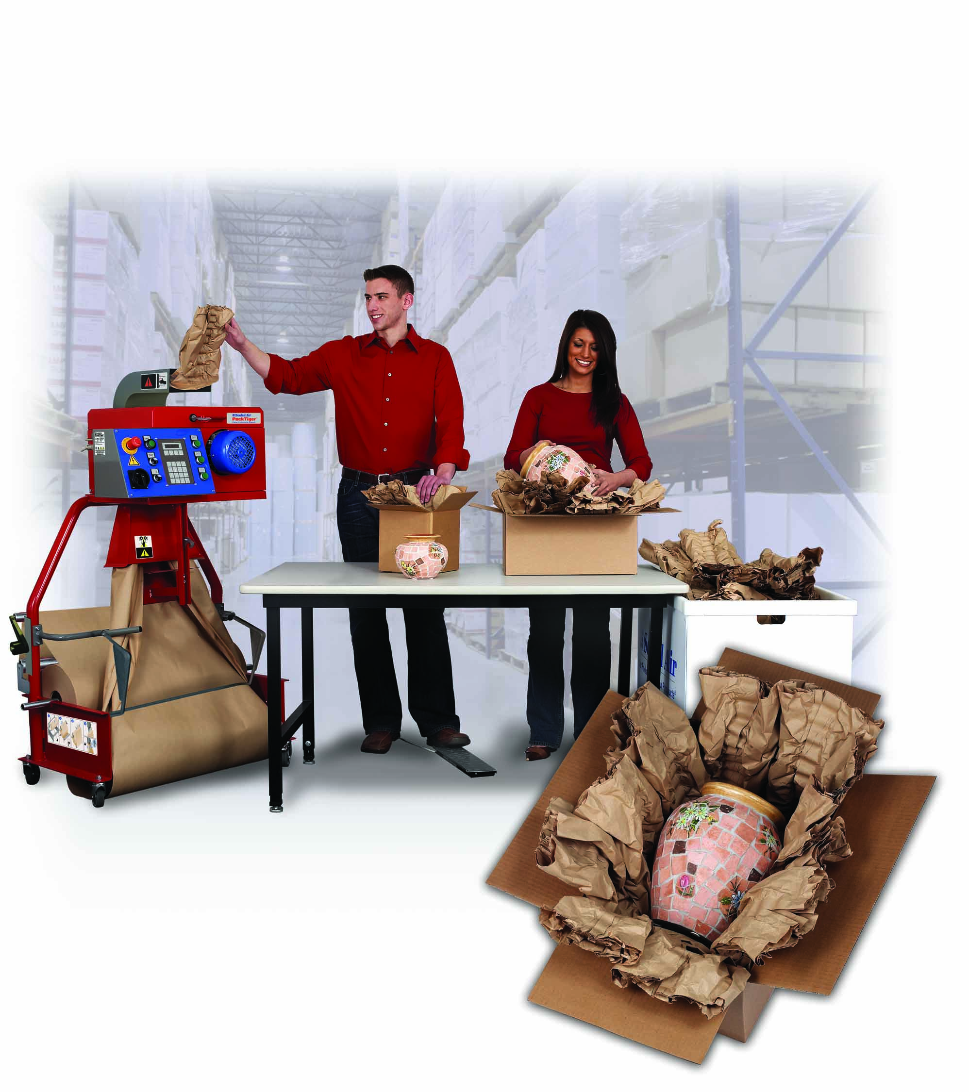 Paper Cushioning Packaging Machine